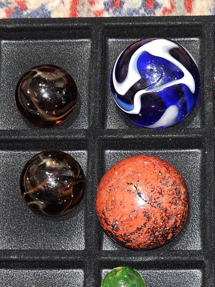 old estate marbles COLORFUL lot of AWESOME vintage Marbles Sold As ...