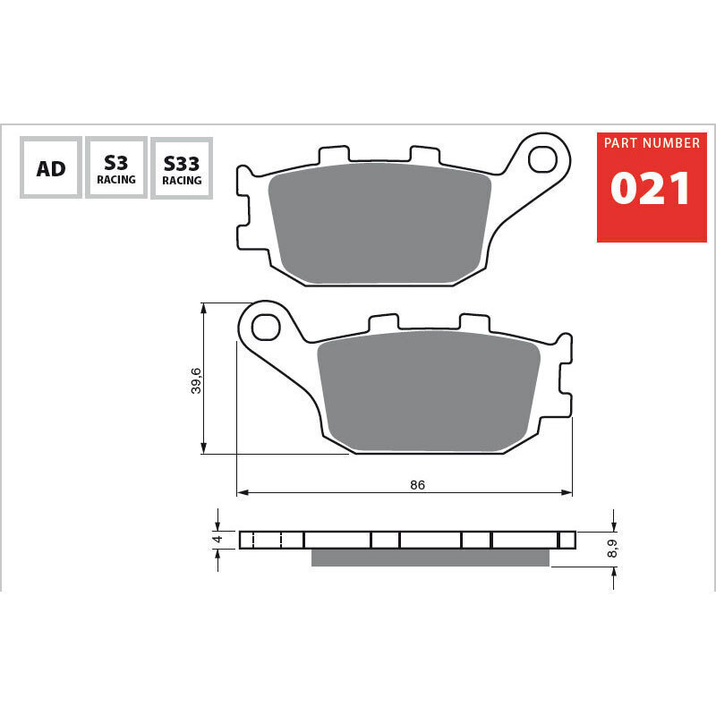 EBC Yamaha FZ8 2010-2013 Sportsbike Sintered Rear Brake Pads FA174HH | eBay