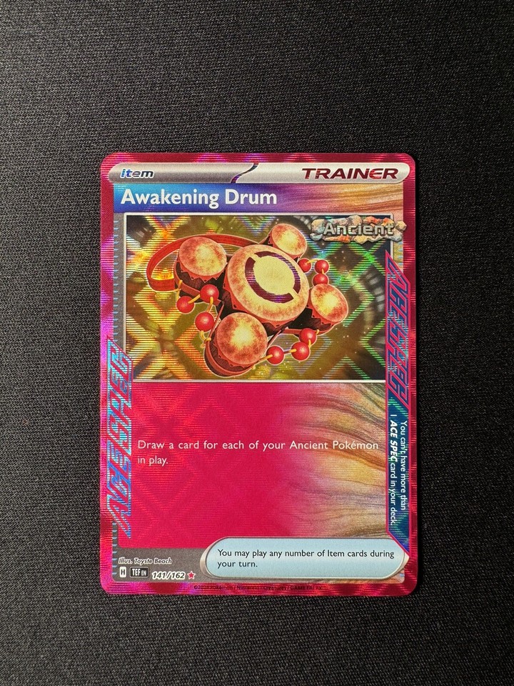 Awakening Drum 141/162 - Temporal Forces - Holo ACE Spec Pack Fresh ...