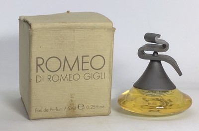 ROMEO - ROMEO GIGLI PARFUMS - MINIATURE - EDP - 7,5 ML + BOITE - FLACON ...