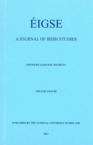 Eigse: a Journal of Irish Studies : Volume 38 by Liam Mac Mathuna (2013, Trade Paperback) for ...