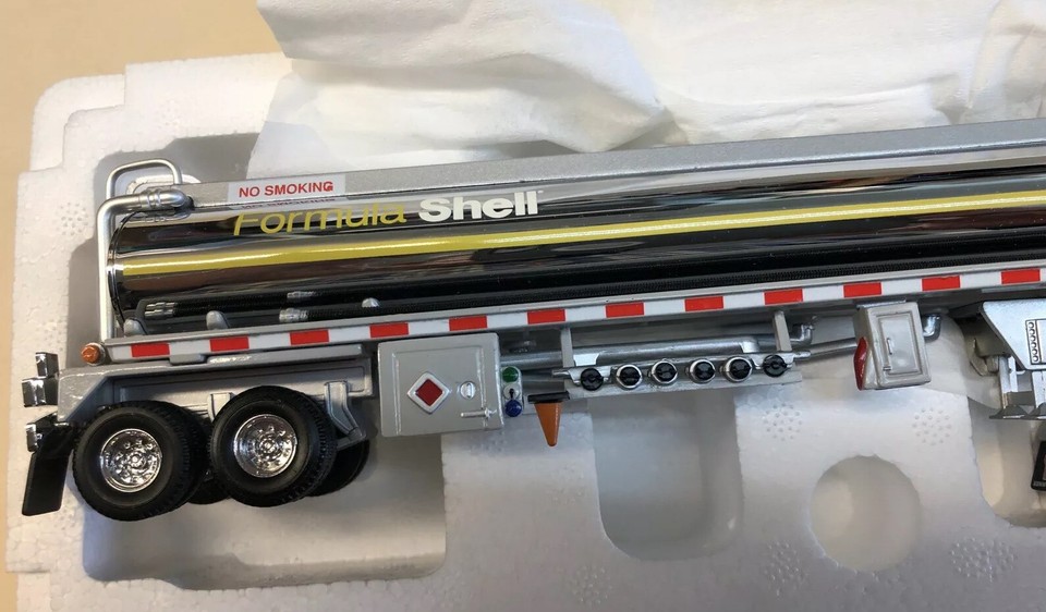 Matchbook The Power Of SHELL Semi Truck Oil Trailer KS200/A-M Kenworth ...