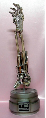 21"TERMINATOR T-800 Endo Skeleton Arm with Base Sci-Fi Movie Resin ...
