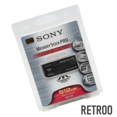 Sony MemoryStick Pro 512MB MagicGate New Sealed MS Phones/CAM ...