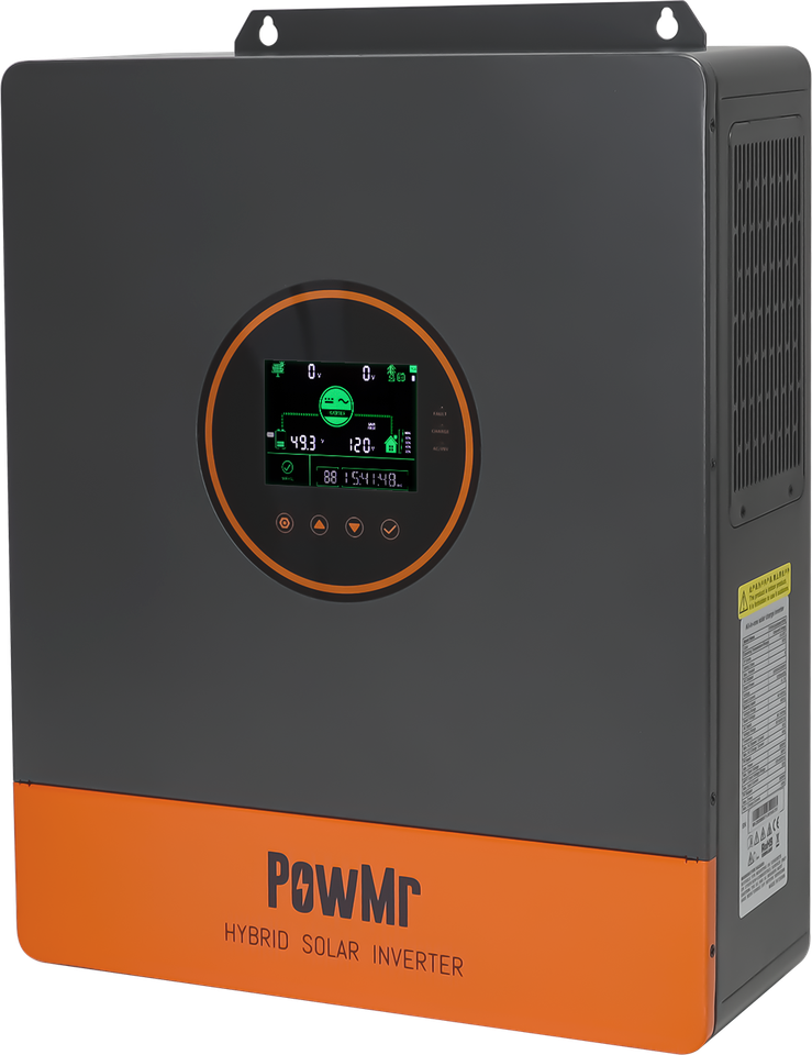 5000W 48V Solar Hybrid Inverter PV 500V Split Phase 120V 240V 100A ...