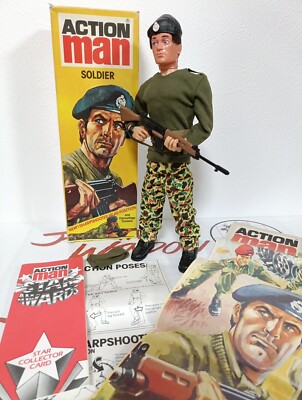 Original Vintage PALITOY Eagle Eyes ACTION MAN 1978 Soldier Figure in ...