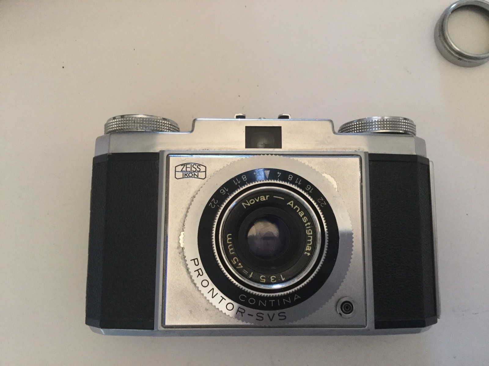 ZEISS IKON CONTINA PRONTOR-SVS 35mm FILM CAMERA And Leather Case | eBay
