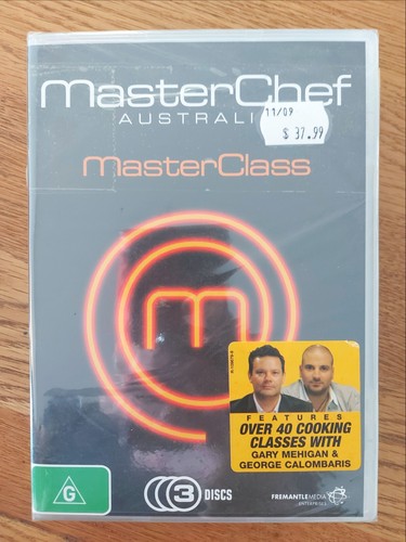 MasterChef Australia - MasterClass (3 DVD Set) Region 4, New & Sealed ...