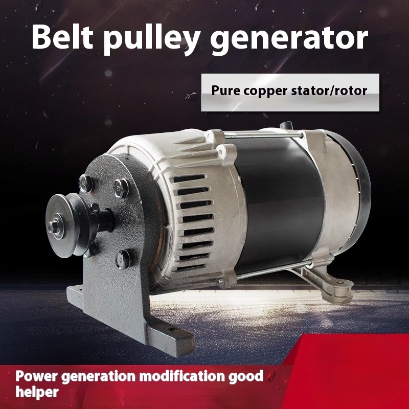 Diesel Gasoline All Copper Pulley Generator Single Three Small ...