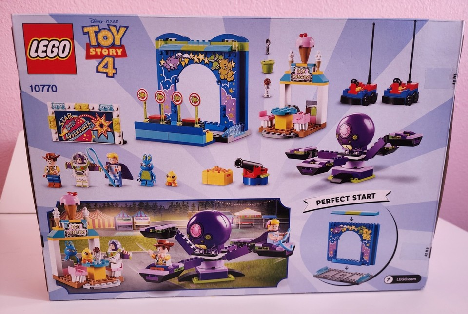 LEGO Toy Story 4 (10770) - BUZZ & WOODY'S CARNIVAL MANIA 230 piece *NEW ...