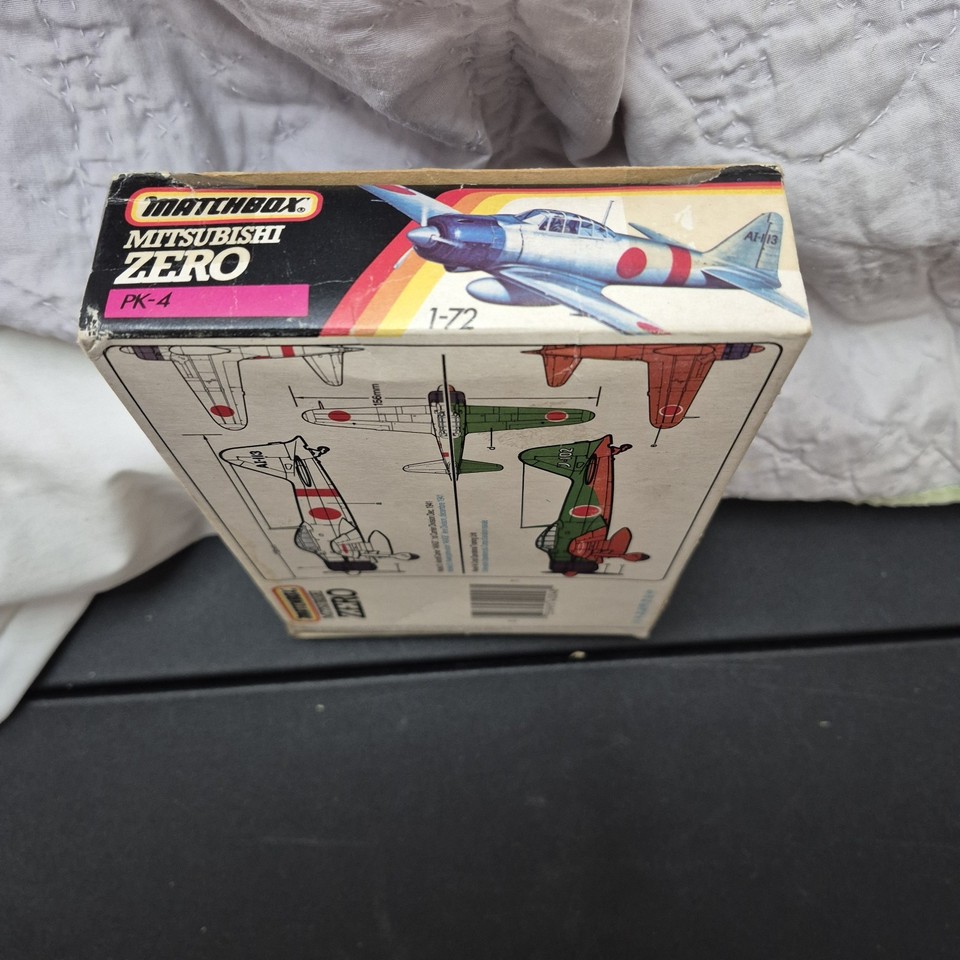 MatchBox Mitsubishi Zero 1:72 A6M2 ZERO-SEN Pk-4 Model Kit | eBay