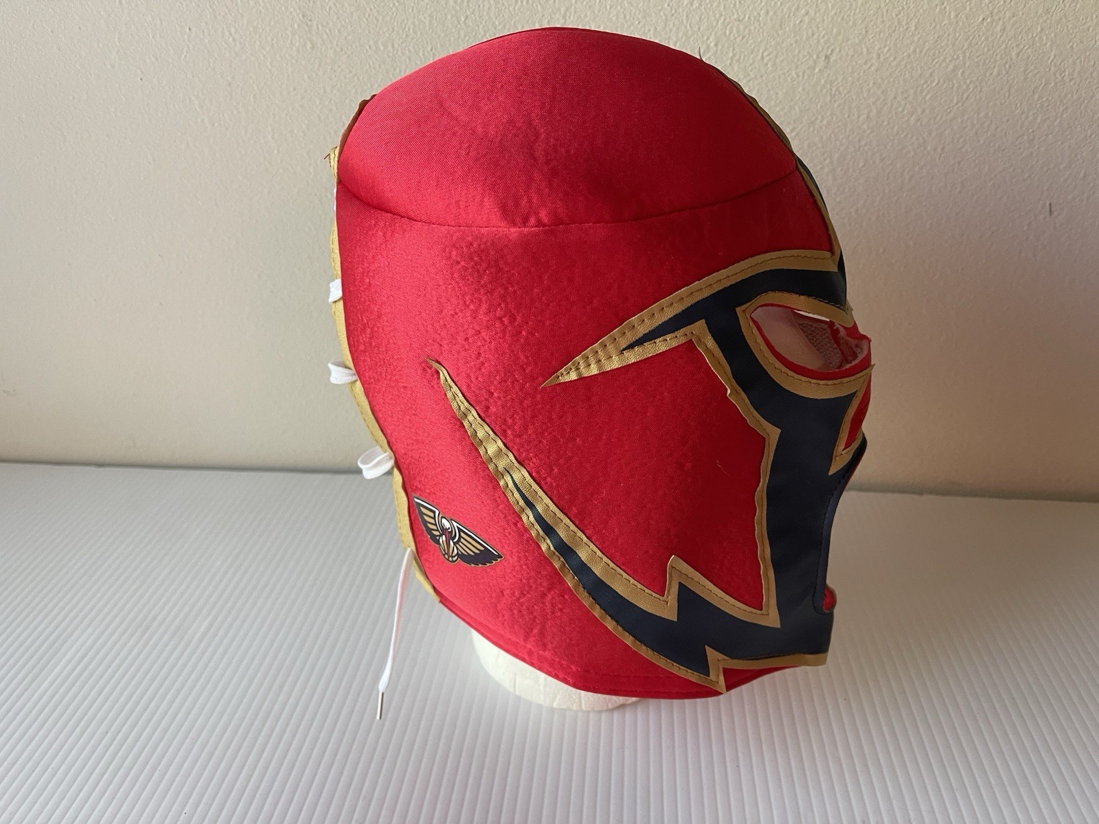 NBA New Orleans Pelicans Lucha Libre Wrestling Luchador Red Blue Mask ...
