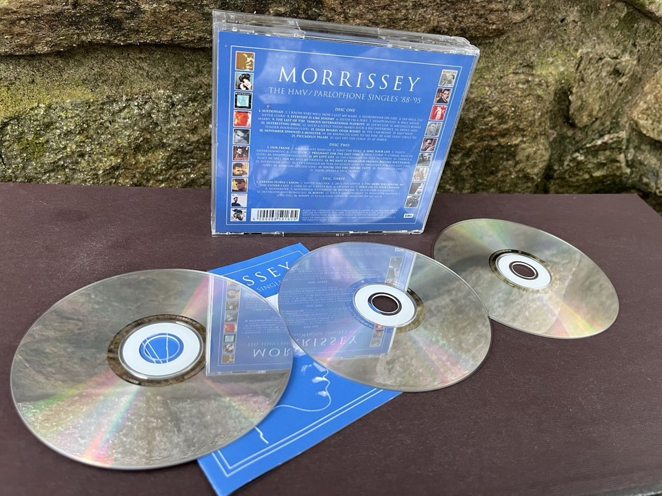 Morrissey HMV Parlophone Singles 88-95 ~ 3 CD Import Box Set WORKS ...