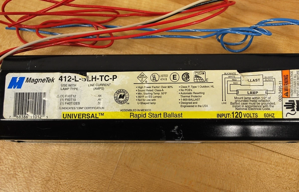 MagneTek Ballast 490-XLH-TC-P 120 Volts 60 Hz – Metal, 43% OFF