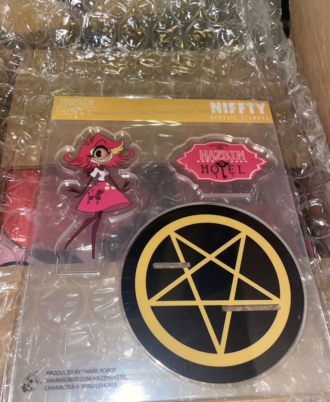 Hazbin Hotel Niffty 4" Limited Run Acrylic Stand Standee Figure ...
