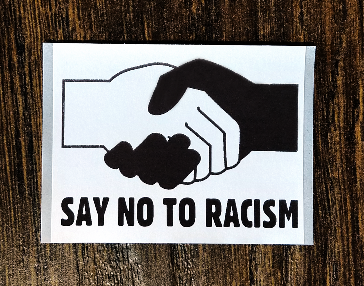 Say No To Racism Logo Anti Racism Illustrations, Royalty Free Vector