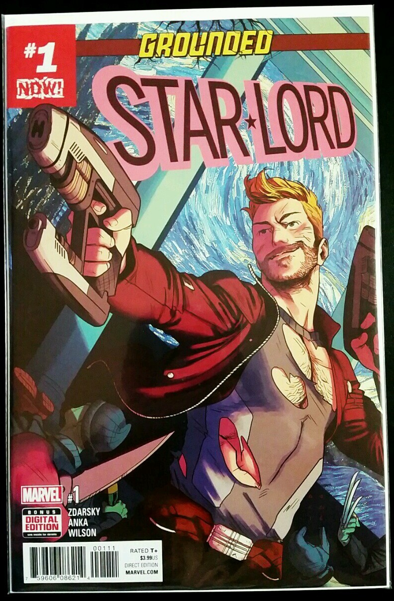 ⭐️ STAR-LORD #1 (grounded)(2017 MARVEL Comics) VF/NM Book | eBay