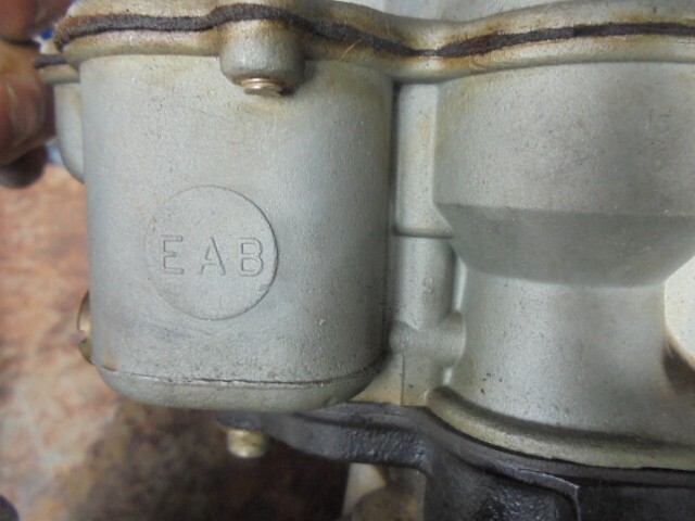 Ford Flat Head Aluminum OFFENHAUSER 3 carb Intake with Carbs 8BA, 59 ...