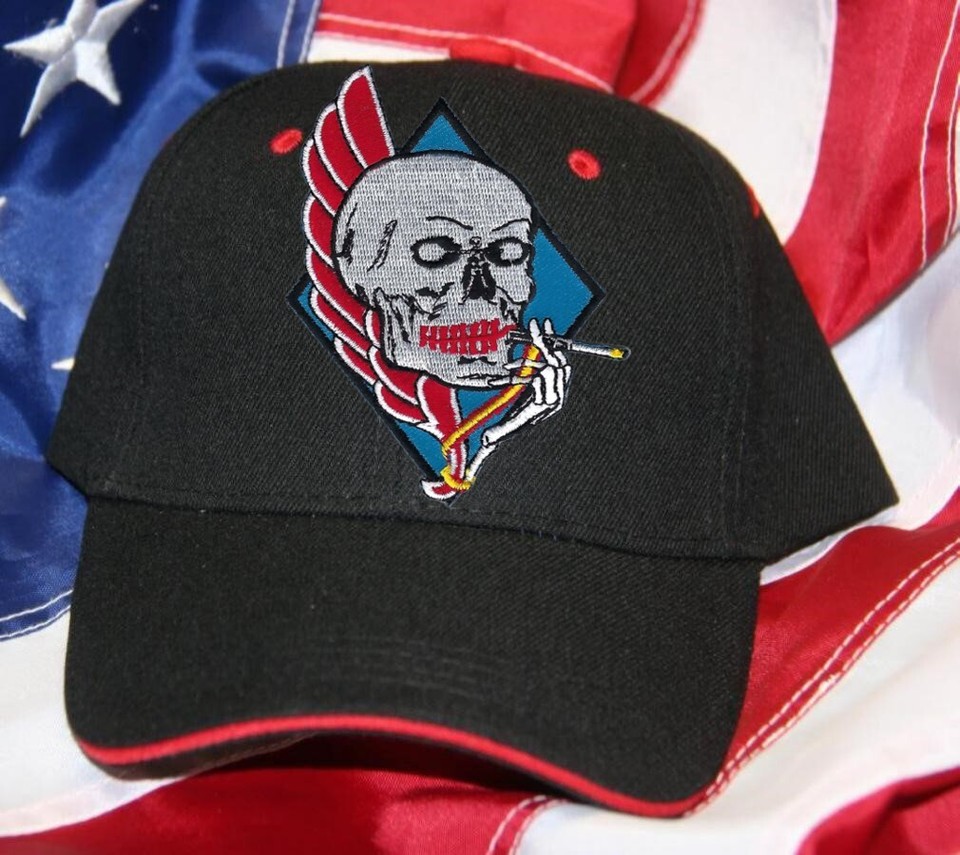 VA-34 BLUE BLASTERS HAT PATCH CAP USS A-6 INTRUDER ATKRON US NAVY ...