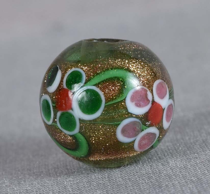 19c Lutz glass OJIME netsuke slide | eBay UK