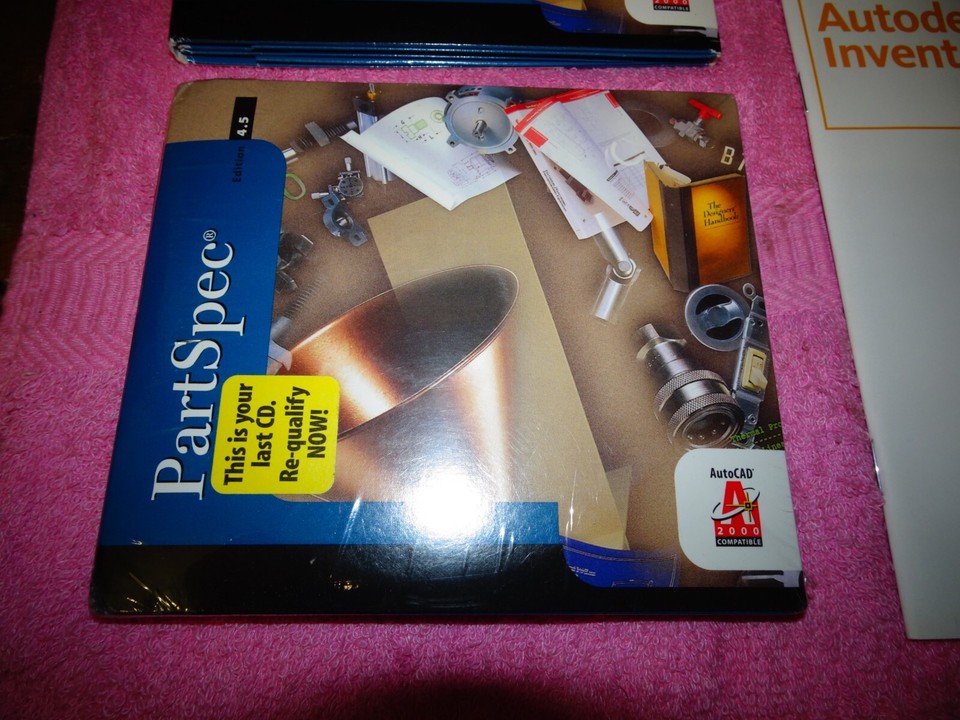 Huge Lot Autodesk Inventor Professional English Language sealed some ...