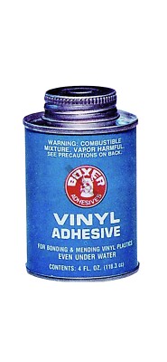 Boxer Vinyl Adhesive 4 oz w Dauber Applicator Cap Vinyl Liner ...