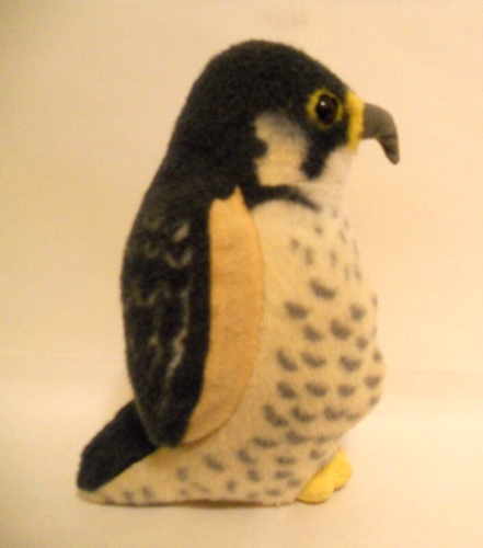 Wild Perigrine Falcon Bird **With Sound** 6.5" Stuffed Toy 2017 (No ...