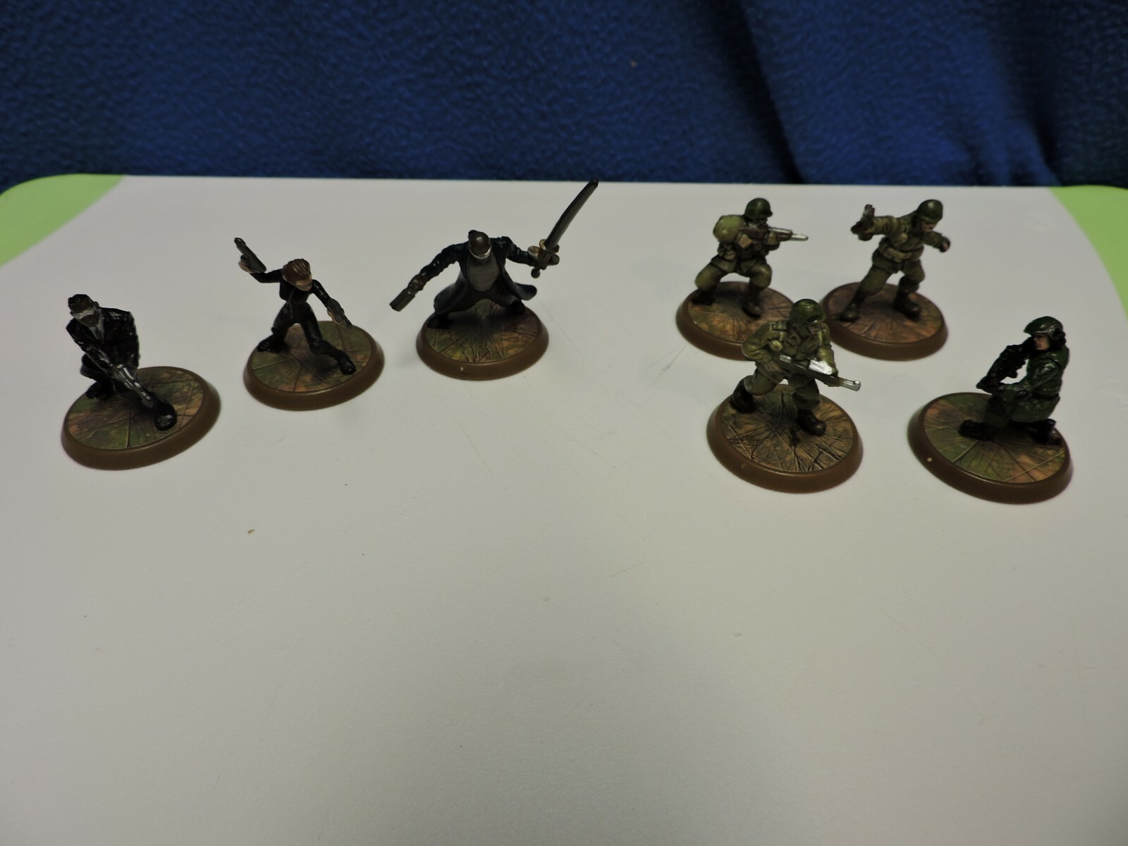 Heroscape Figures Lot Airbourne Elite Squad 7 Figures Only | eBay