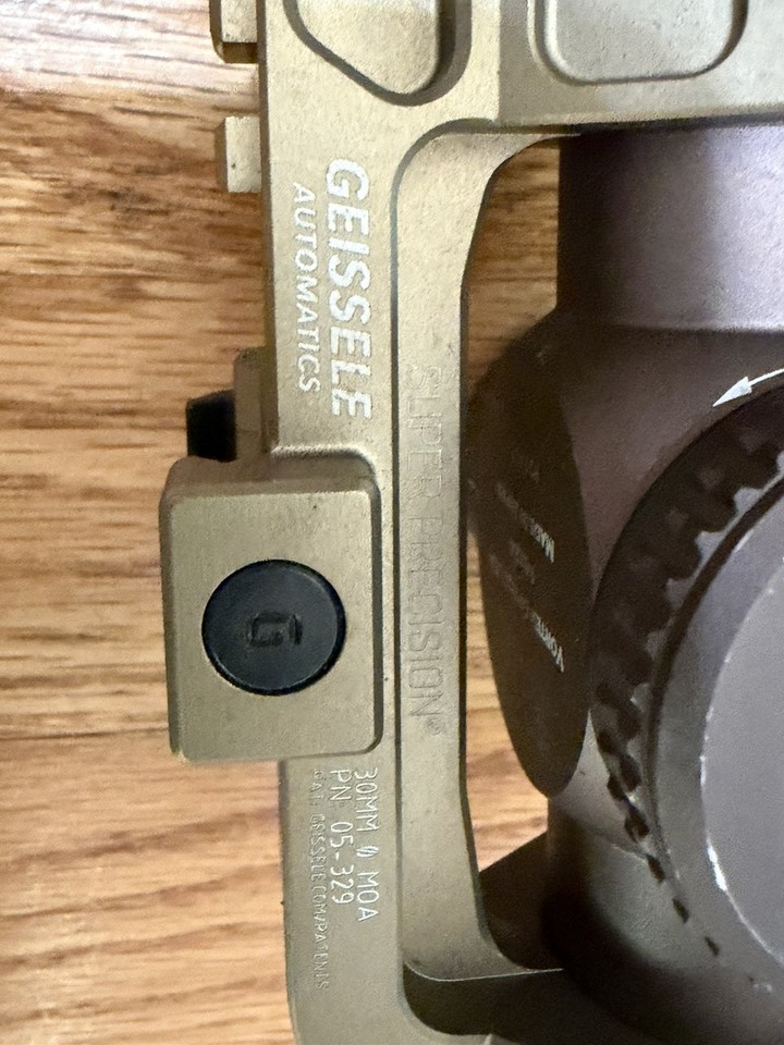 VORTEX RAZOR HD 1-6X24 GEN II E JM-1 W Geissele super precision mount ...