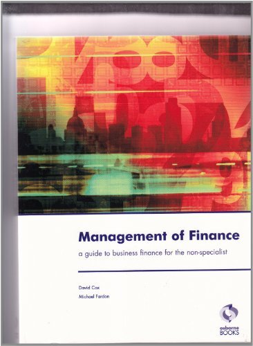 Management of Finance by Fardon, Michael Paperback / softback Book The ...