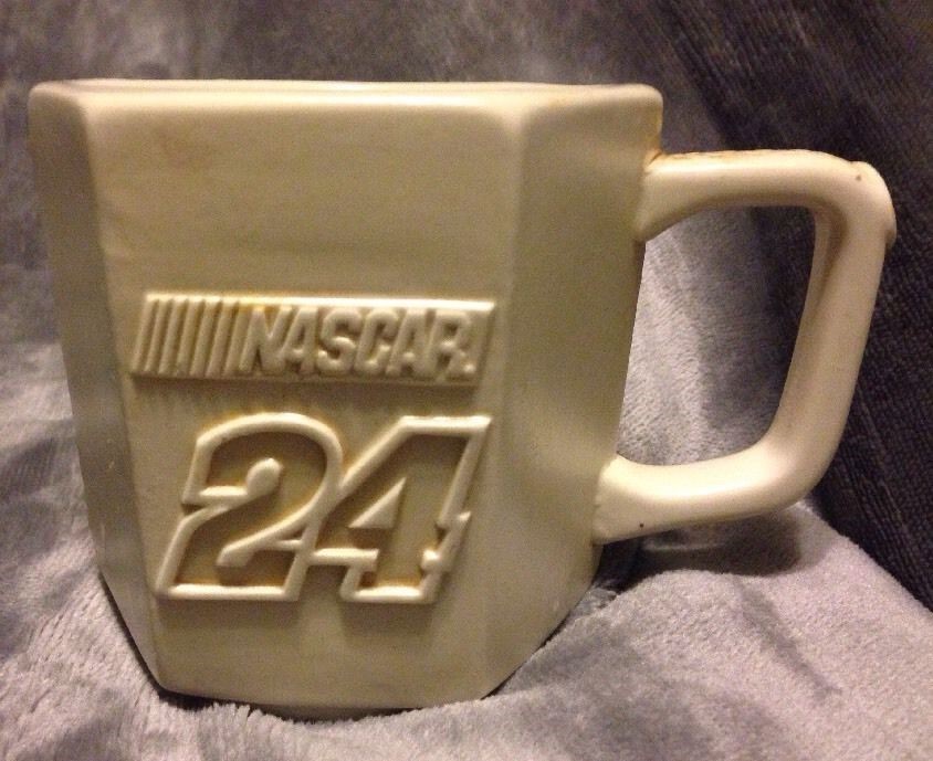NASCAR Jeff Gordon Coffee Cup 3D Figural Mug Car 24 Racing Motorsport ...