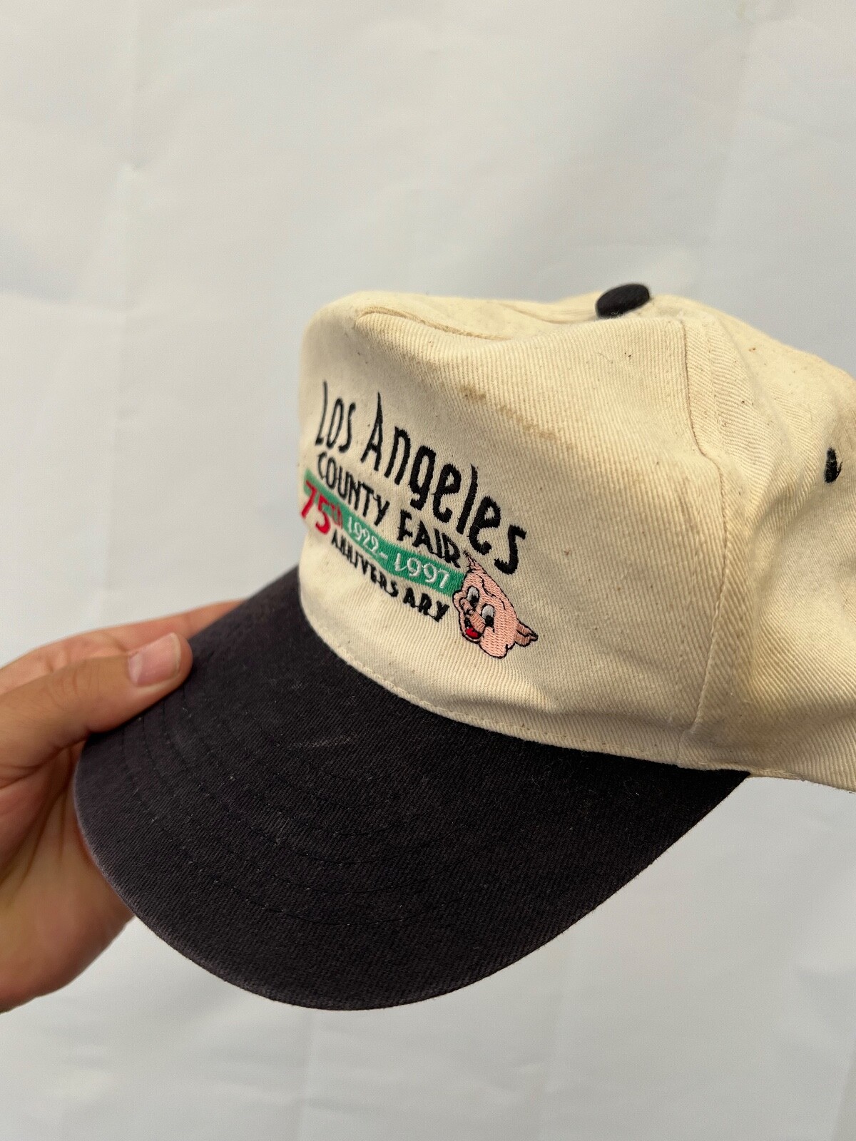 Vintage Los Angeles LA County Fair 90s SnapBack Cap 7… - Gem