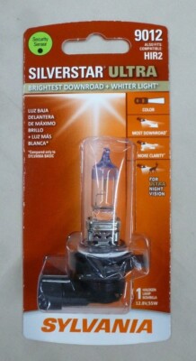 Sylvania SilverStar Ultra Halogen Light Bulb 9012 Free Shipping!! | eBay
