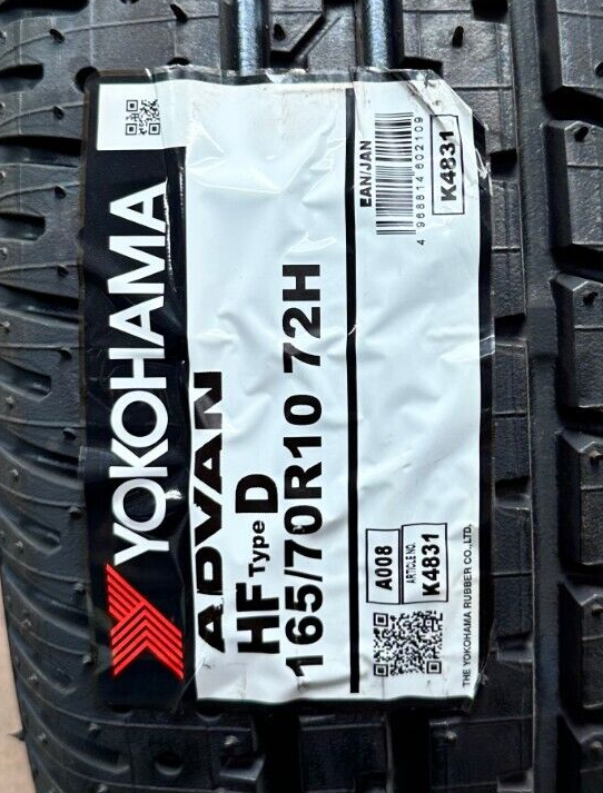 X1 165 70 10 72H YOKOHAMA A008 CLASSIC MINI Tyres 165/70R10 | eBay UK