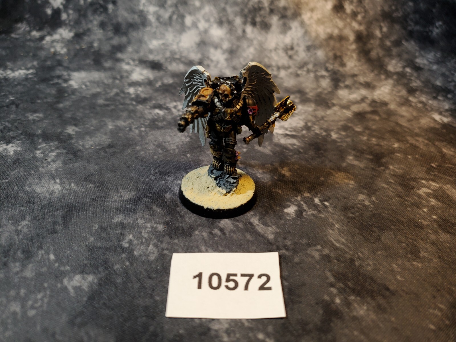 Warhammer 40k 30K Space Marines Chaplain Painted Jump Blood Angels | eBay