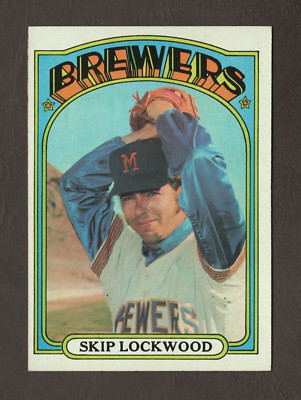 1972 Topps Baseball Card #118 Skip Lockwood – Milwaukee Brewers | eBay