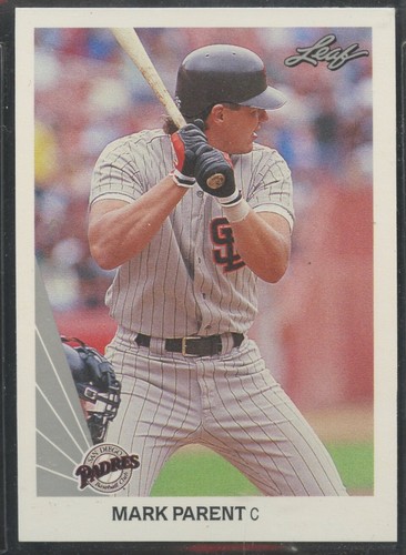 1990 Leaf #497 Mark Parent San Diego Padres | eBay