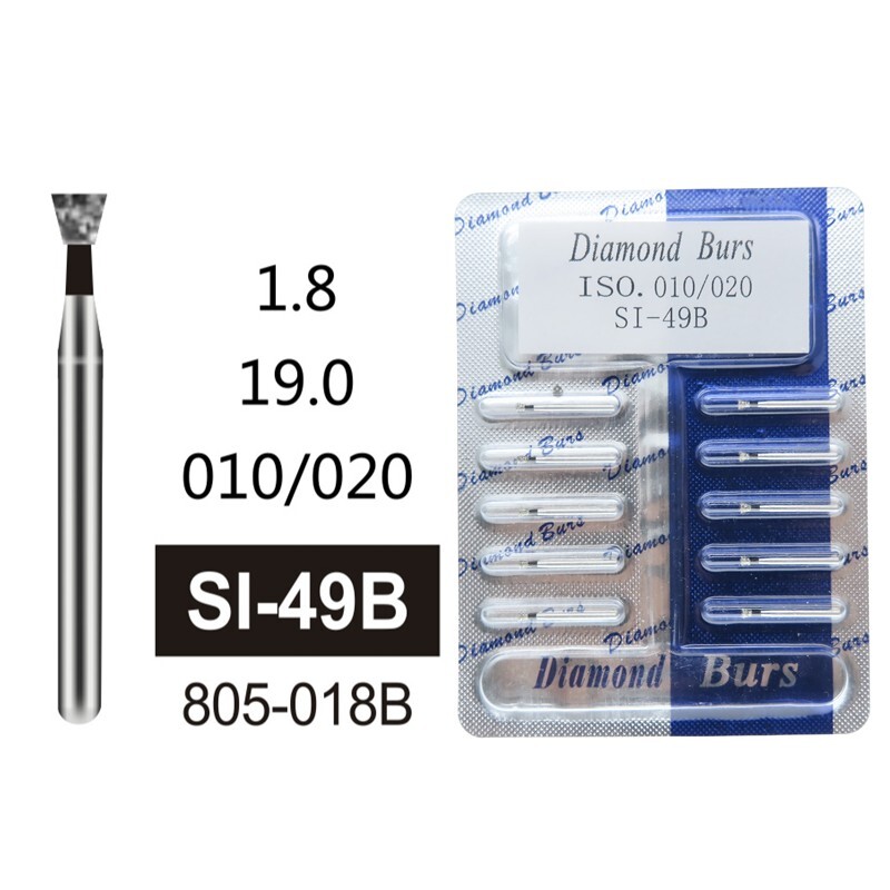 100 SI-49B Black Super Coarse Large Inverted Cone High Speed FG Diamond ...