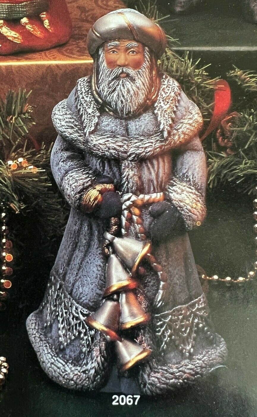 VINTAGE KIMPLE CERAMIC MOLD #2067 UKRAINIAN OLD WORLD SANTA 10 1/2"T | eBay