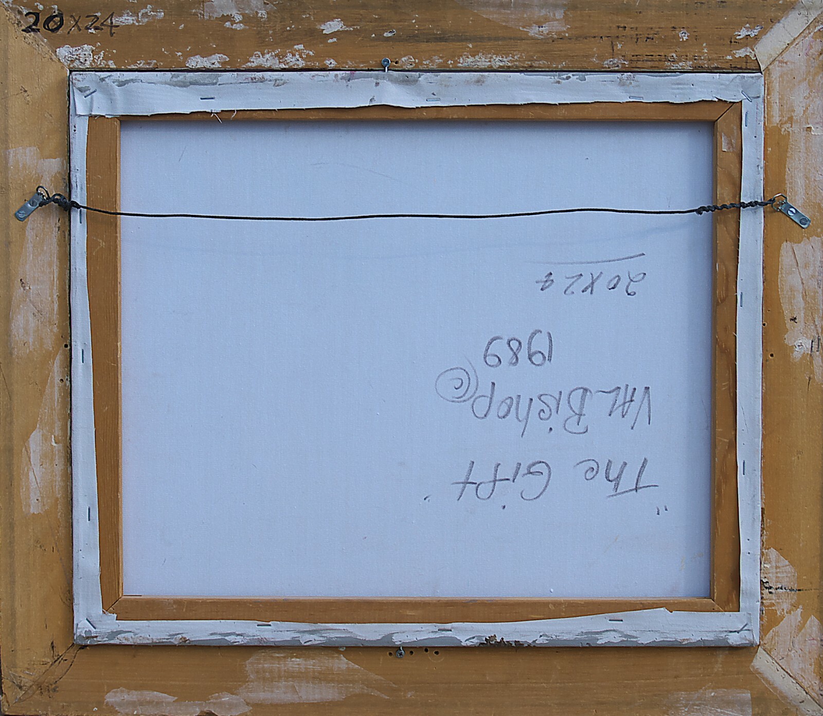 Val Bishop American Contemporary Art Original Oil Painting Signed Dated ...