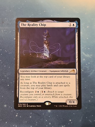 MTG The Reality Chip Kamigawa: Neon Dynasty Magic The Gathering, Card ...