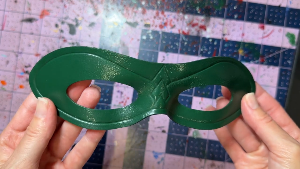 TV's Green Arrow Costume Leather Eye Mask - MOST Authentic - FREE Bonus ...