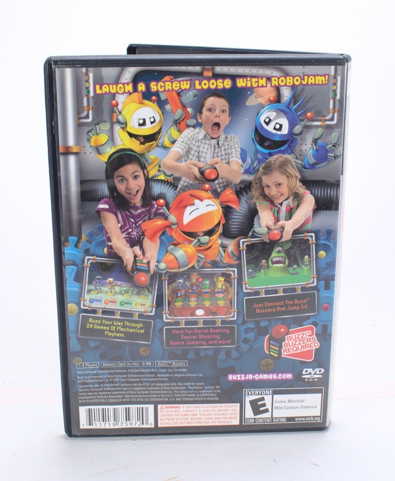 Buzz! Junior: Robo Jam - PS2 - No Buzzers | eBay