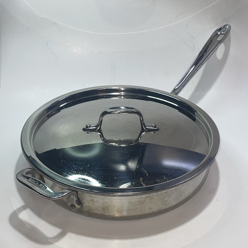 ALL-CLAD Vintage Stainless Steel 11.25” Inch Frying Saute Pan Skillet ...