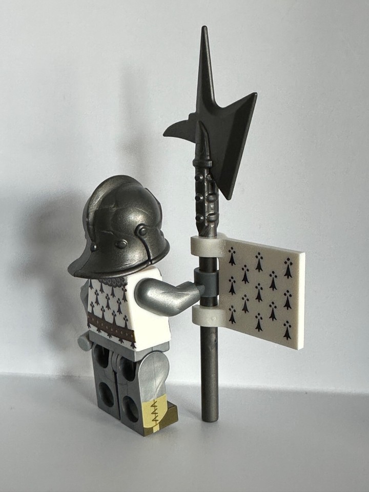 100% Genuine LEGO custom Medieval minifigure KTownBricks Ermine British ...