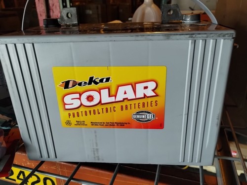 Deka SOLAR 12VDC 36 Amp Hr Battery-8g27 | eBay