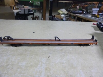 144- HO- CAR- SANTA FE 85' FLATBED DUAL 45' TRAILER CAR KD'S | eBay