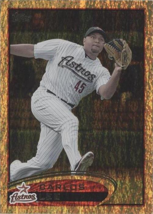 2012 Topps - Carlos Lee #592 Gold Sparkle for sale online | eBay