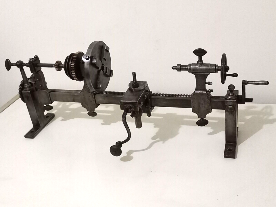 Earliest rose engine lathe ever found 1600's - A real museum piece | eBay