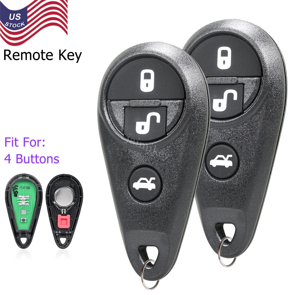 2 For 2009 2010 Subaru Forester Keyless Entry Car Remote Key Fob ...